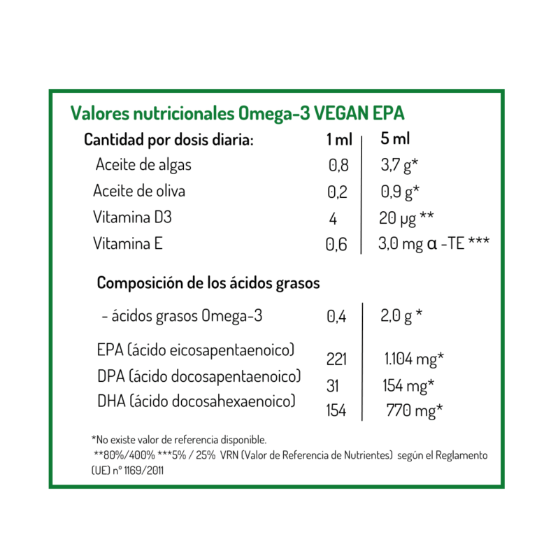 Omega-3 VEGAN EPA - NORSAN España